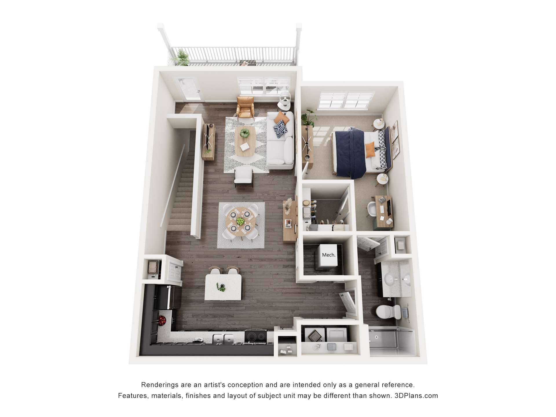 Apartment For Rent Bloomington (Meta) – Westgate on Third Apartments